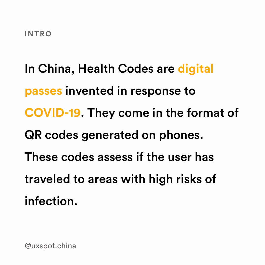 The UX of Covid-19 Health Codes in China